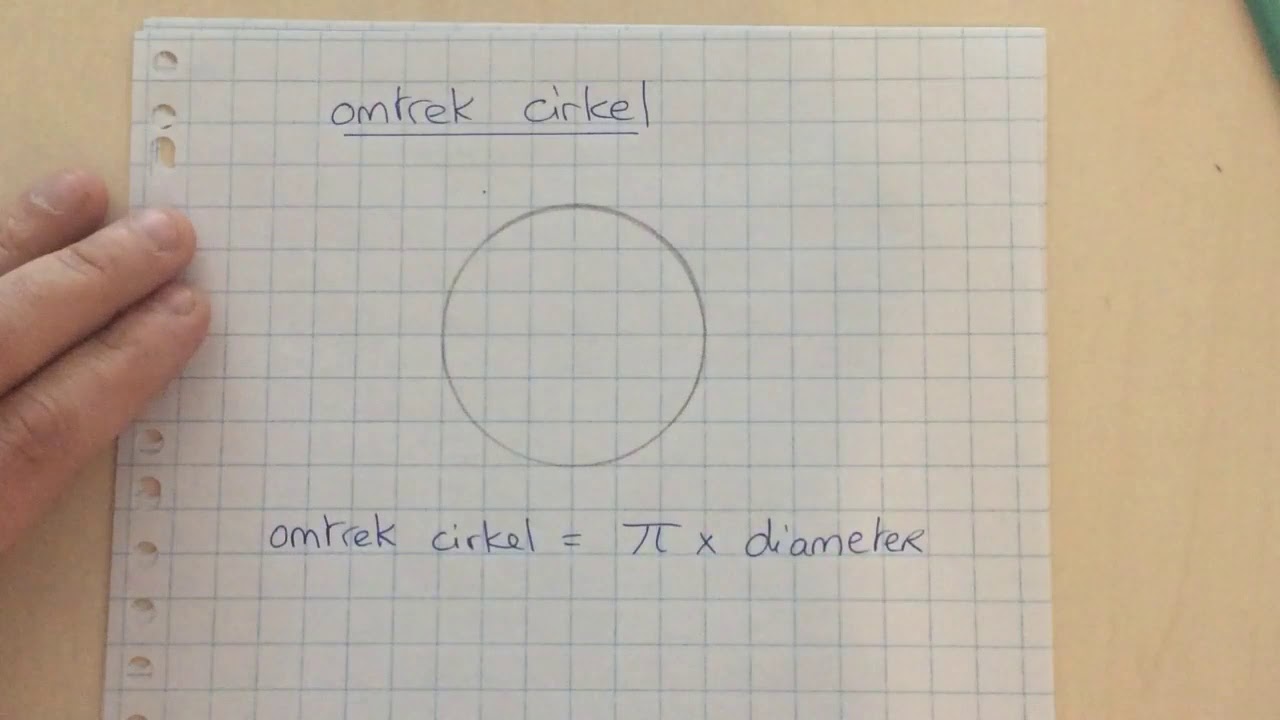 Omtrek cirkel - YouTube