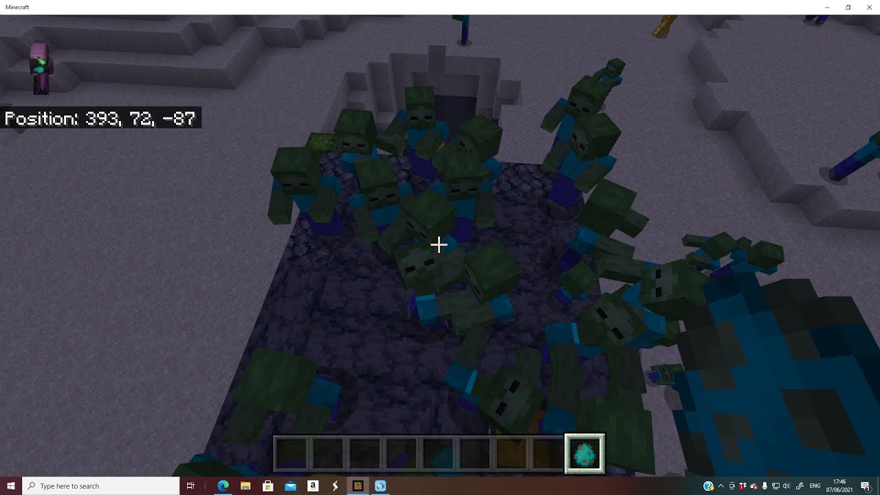 Can full thorns 3 armour beat 5 zombies ( minecraft facts ) - YouTube