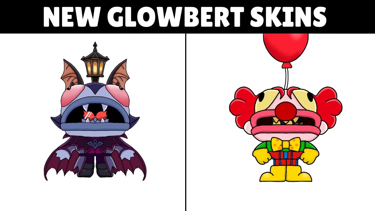 NEW Glowbert Skins & More Skin Ideas - YouTube