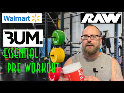 Bum Essential Pre Workout at Walmart - YouTube