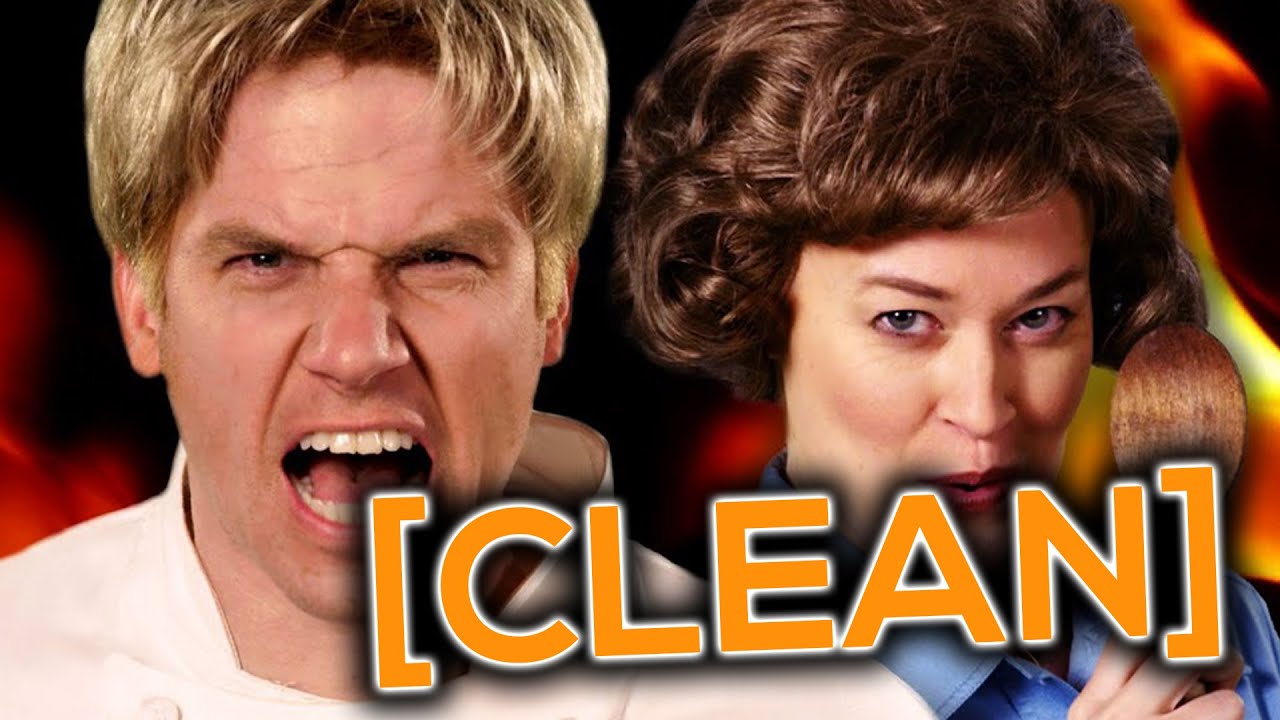 [CLEAN] Gordon Ramsay vs Julia Child. Epic Rap Battles of History - YouTube