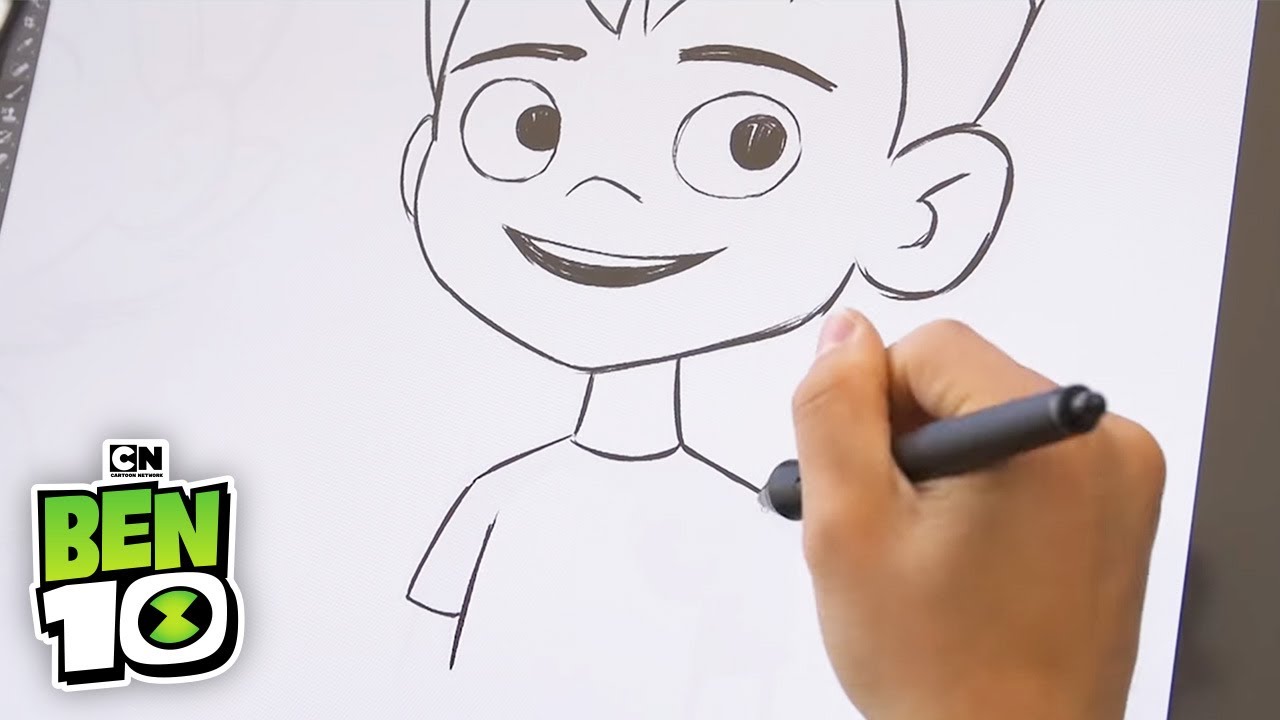 How to Draw: BEN | Ben 10 | Cartoon Network - YouTube