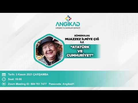 Tarihçi, sümerolog ve bilim insanı Muazzez İlmiye Çığ'ın konuk olduğu online söyleşimiz.