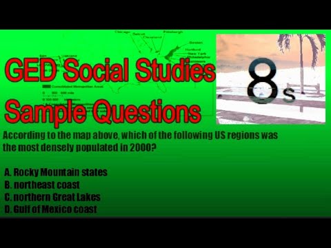 GED Social Studies Sample Questions And Practice - YouTube