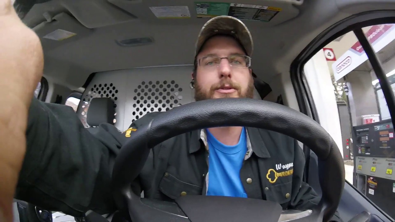 Ford Transit Locksmith Work Van Review Drive Test - YouTube