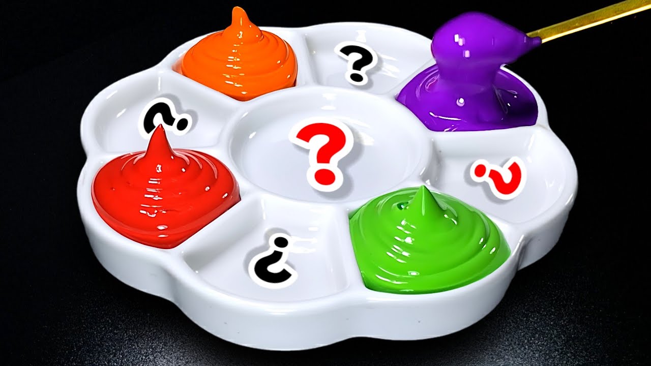 How To Making 9 Unique Colors from Red, Orange, Violet and Lime ...