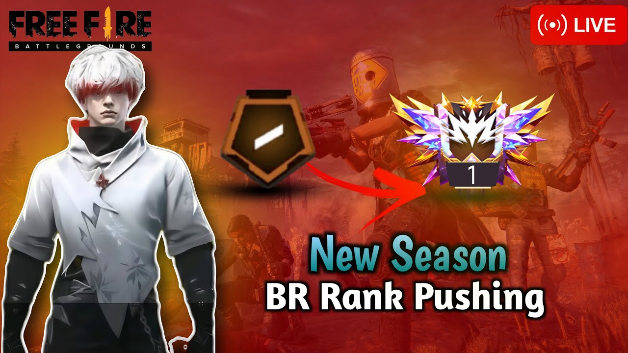 Live Bronze 🥉 To Grandmaster 🤯 BR Rank Push FF #freefiremax - YouTube