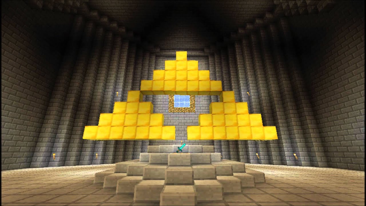 Minecraft - Temple of Time (Ocarina of Time 3D version) - YouTube