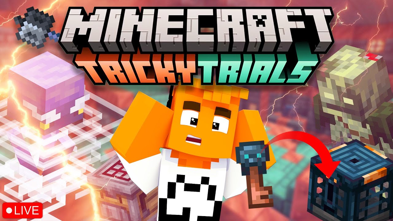 🔴 LIVE - MINECRAFT 1.21 *Tricky Trials* [NOWY ŚWIAT] o 19 START nowej ...