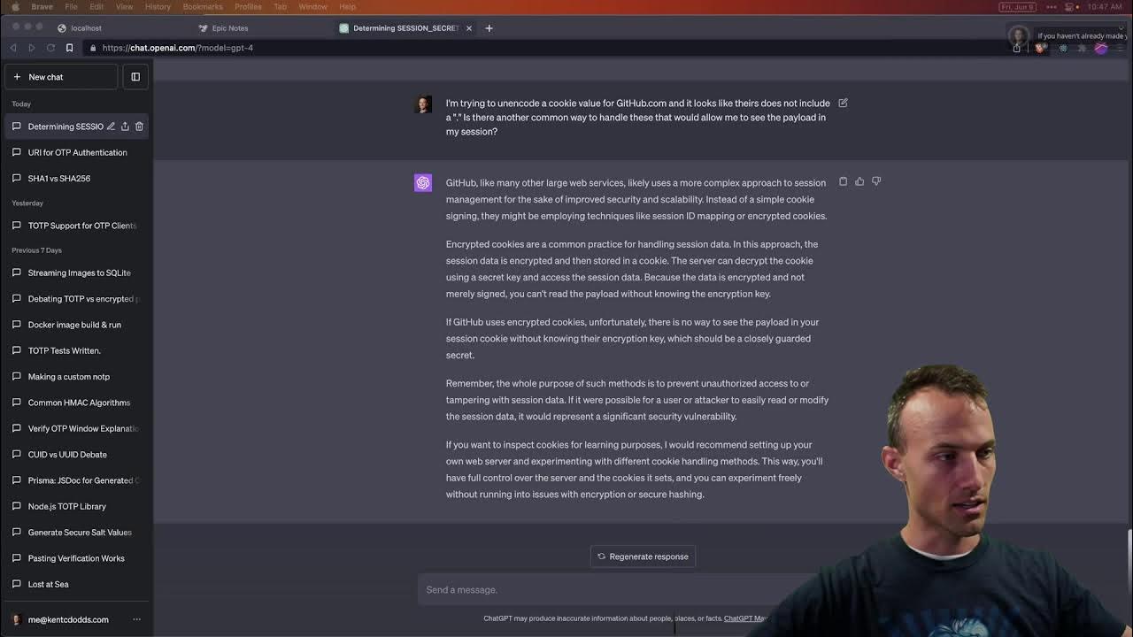 EpicWeb.dev Live stream: Implementing Two Factor Authentication - YouTube