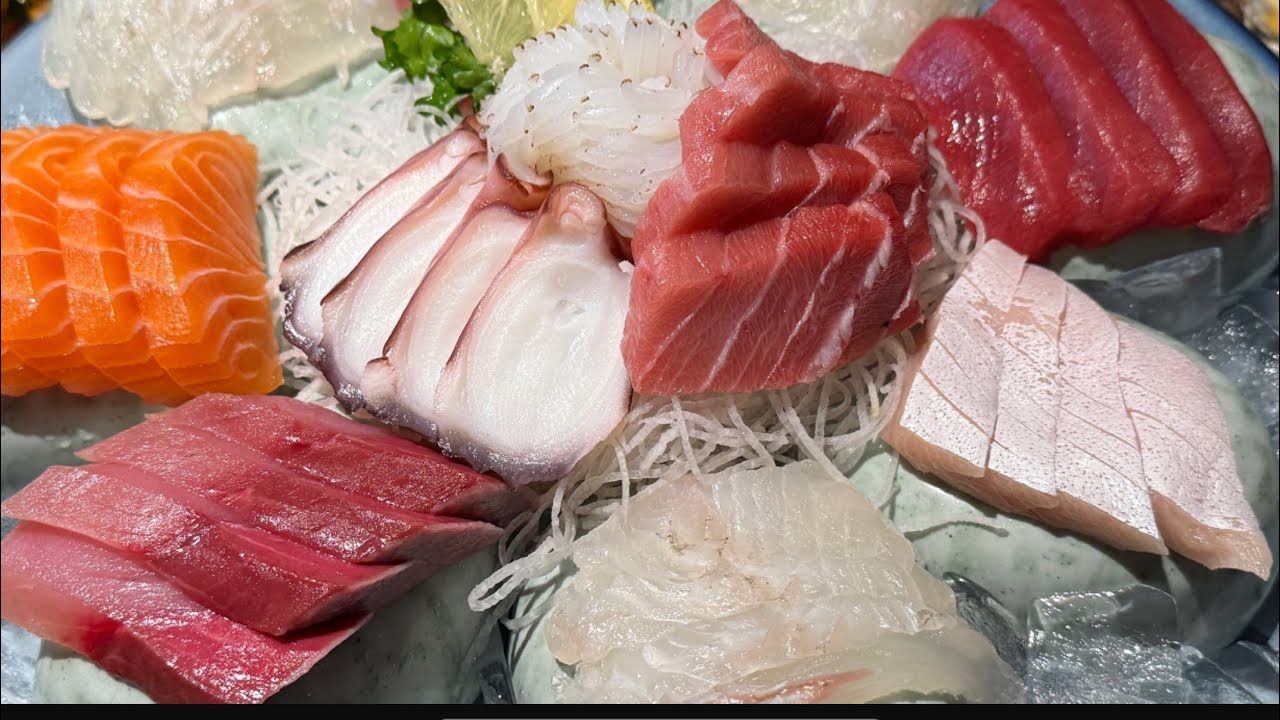Korean-style sashimi combo! Donghae Seafood NJ! #food #koreanfood # ...
