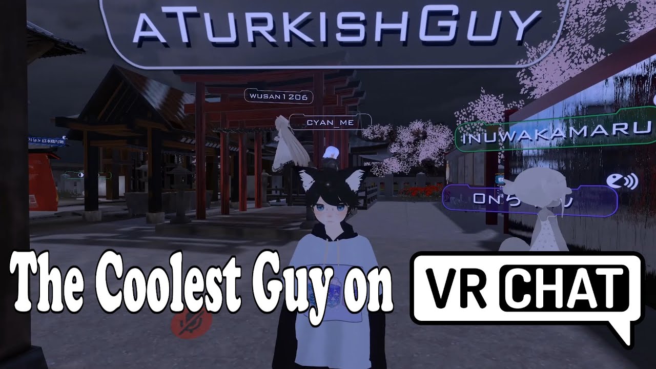 I met the coolest guy on VRChat | VRChat - YouTube