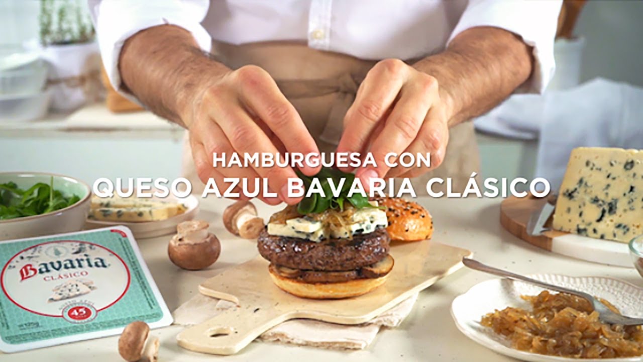 Bavaria GrandBlu | Hamburguesa con queso Azul - YouTube