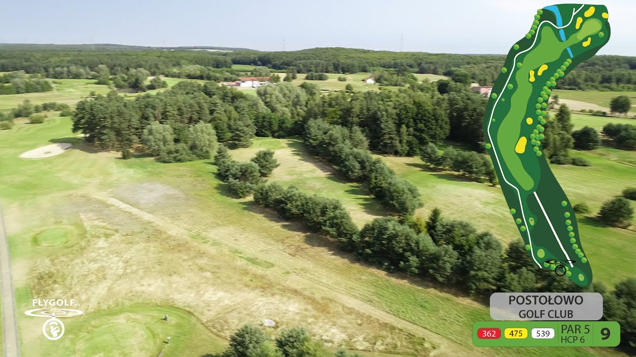 Postołowo Gdańsk Golf & Country Club - Hole 9 - YouTube