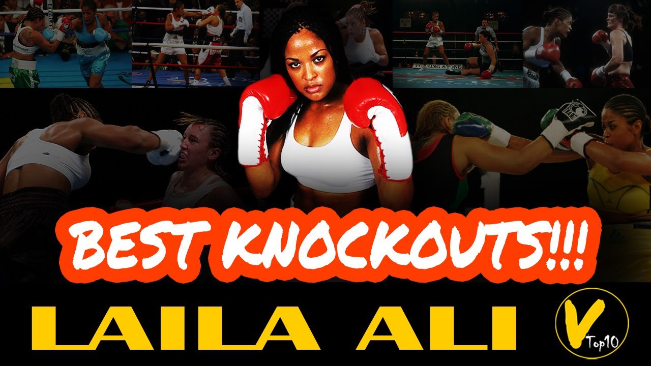 5 Laila Ali Greatest Knockouts - YouTube