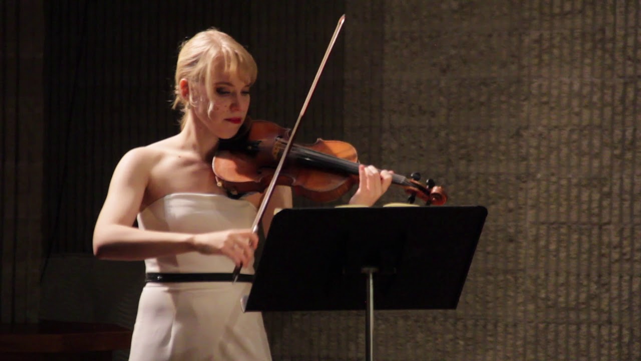 Bach: Sonata IV for Violin and Keyboard—Robyn Bollinger and Sergey ...