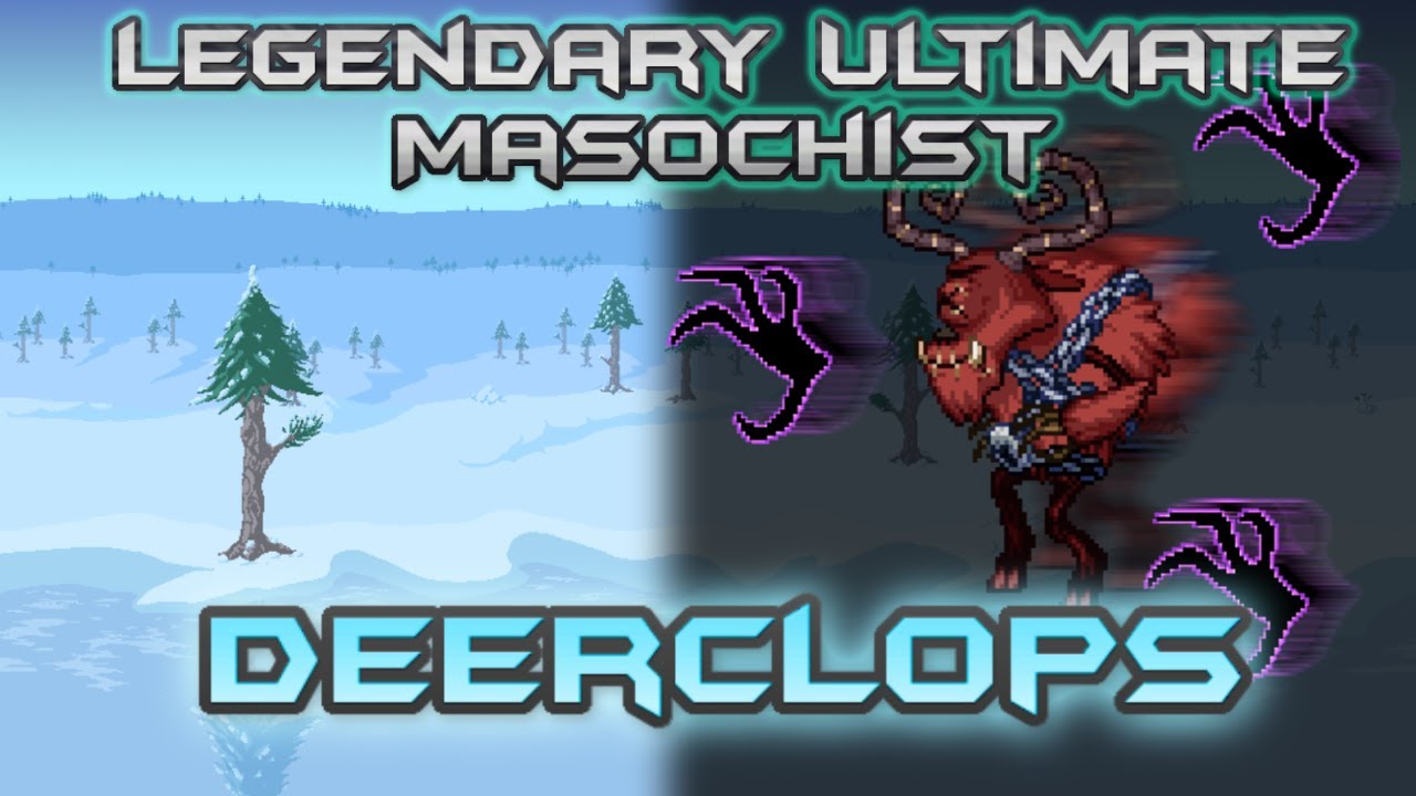 Deerclops | Legendary Ultimate Masochist Nohit - YouTube