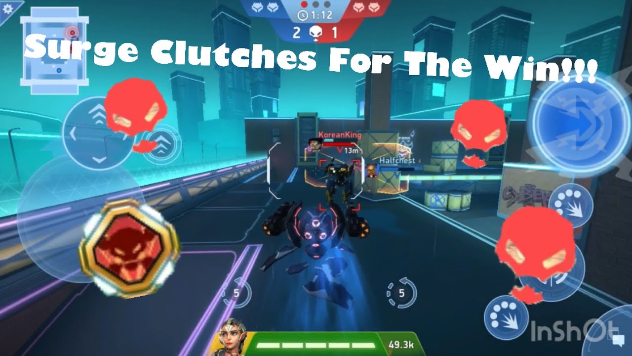 Surge Makes A Epic Clutch! - Mech Arena Gameplay - YouTube