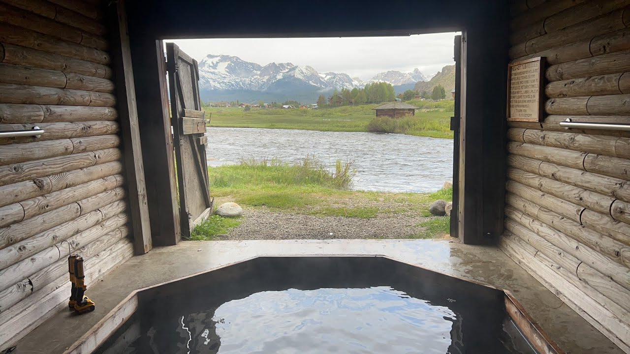 Mountain Village Hot Spring Stanley Idaho - YouTube