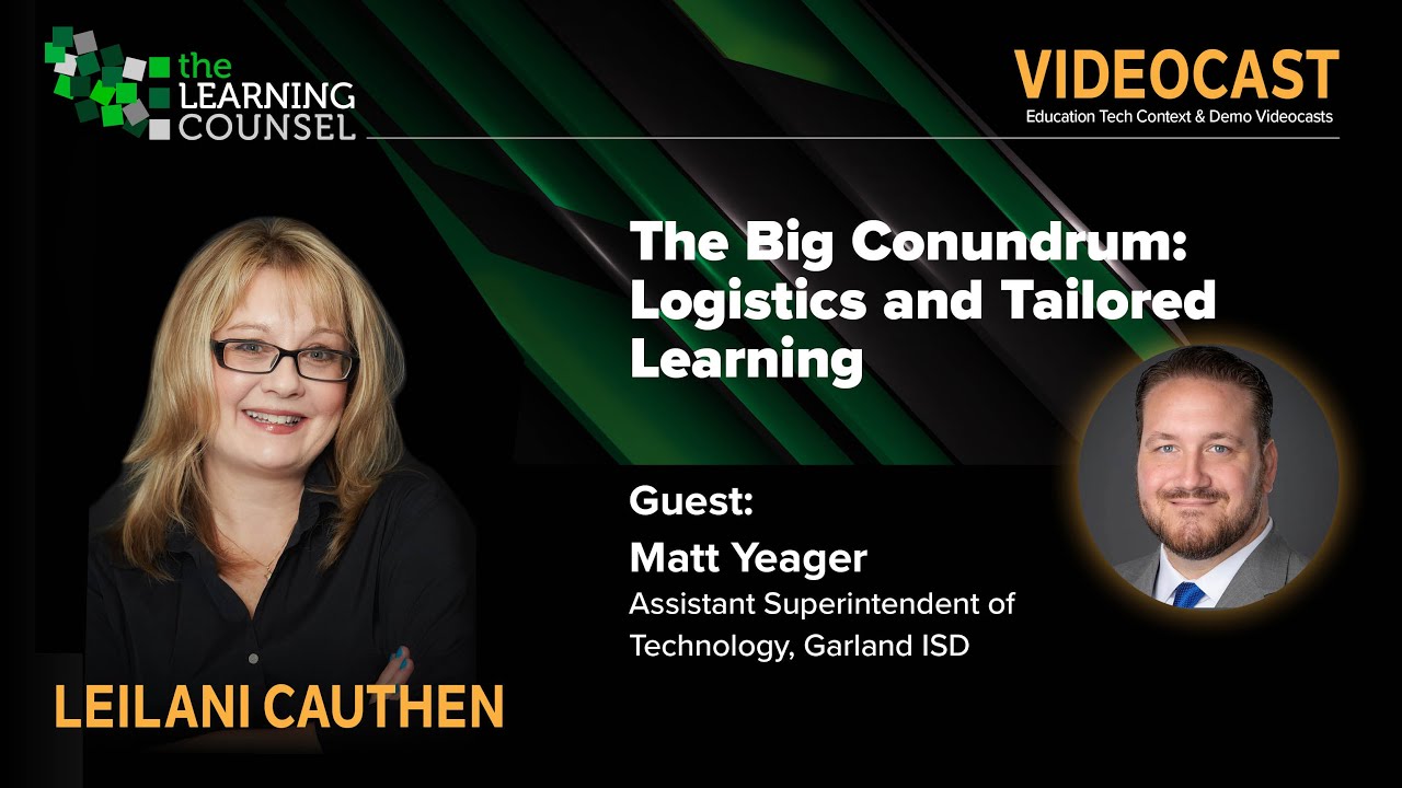 The Big Conundrum: Logistics and Tailored Learning - YouTube