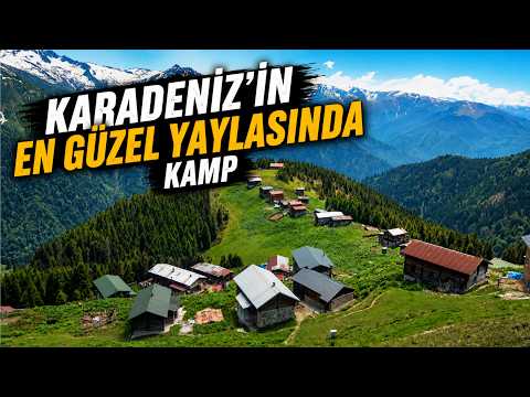 KARADENİZ’İN EN GÜZEL YAYLASINDA KAMP | POKUT VE SAL YAYLASI | DOĞA, MANZARA, HUZUR [4K VİDEO]