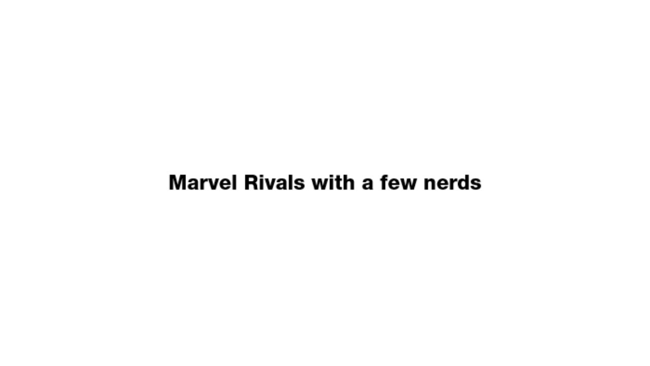 Marvel Rivals | cooking with some friends, and cooking a friend. - YouTube