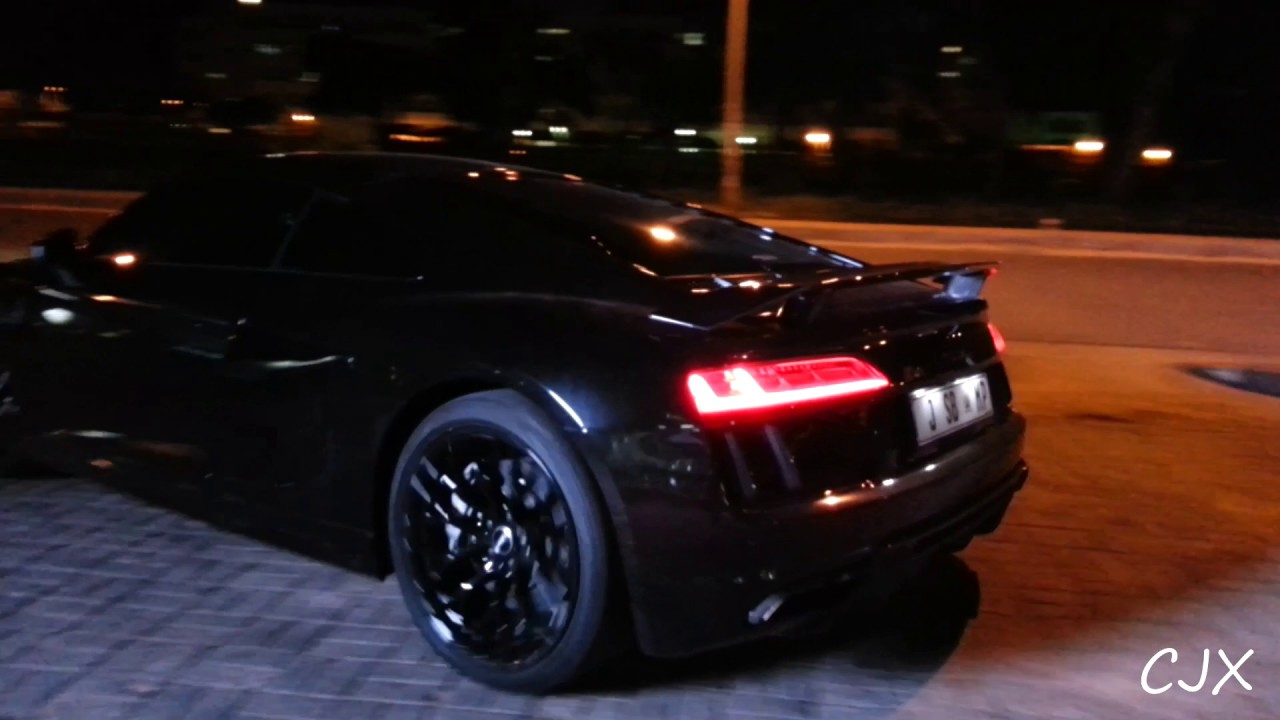 This BLACKED OUT Audi R8 Is Insane! - YouTube