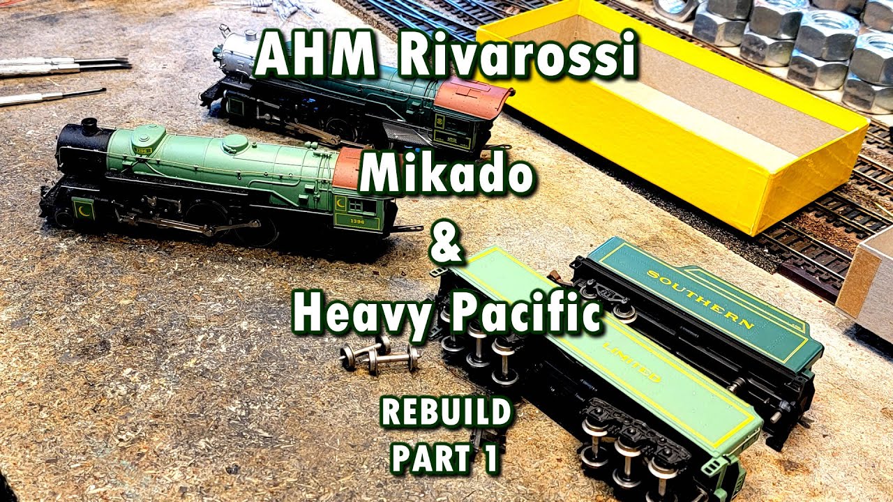 AHM Rivarossi 2 steam engine rebuild part 1 - YouTube