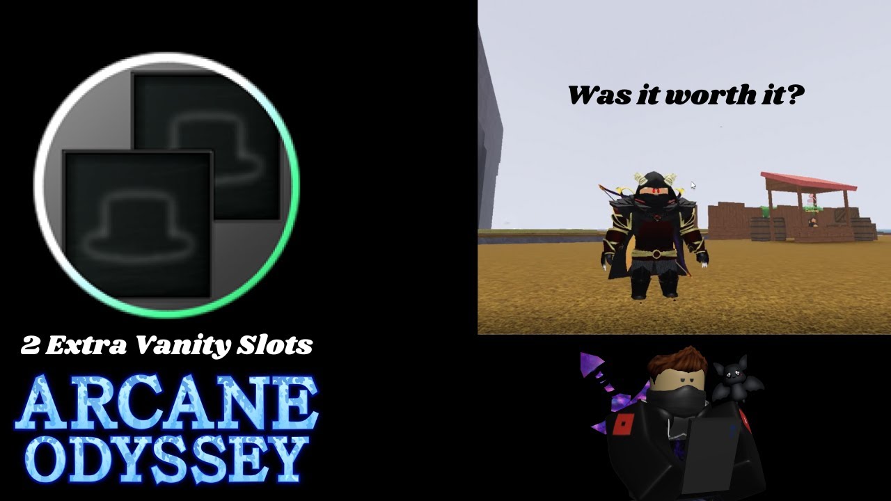 I Bought The Vanity Slot In Arcane Odyssey - YouTube