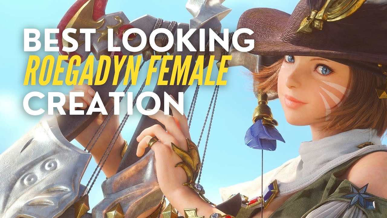 The Most Epic Roegadyn Female Character Creation In Ffxiv - YouTube