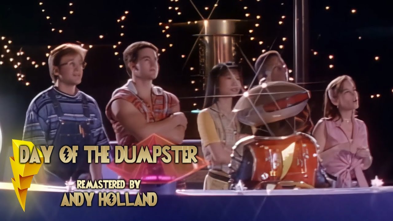 Mighty Morphin Power Rangers - Day of the Dumpster (AI Enhanced) - YouTube