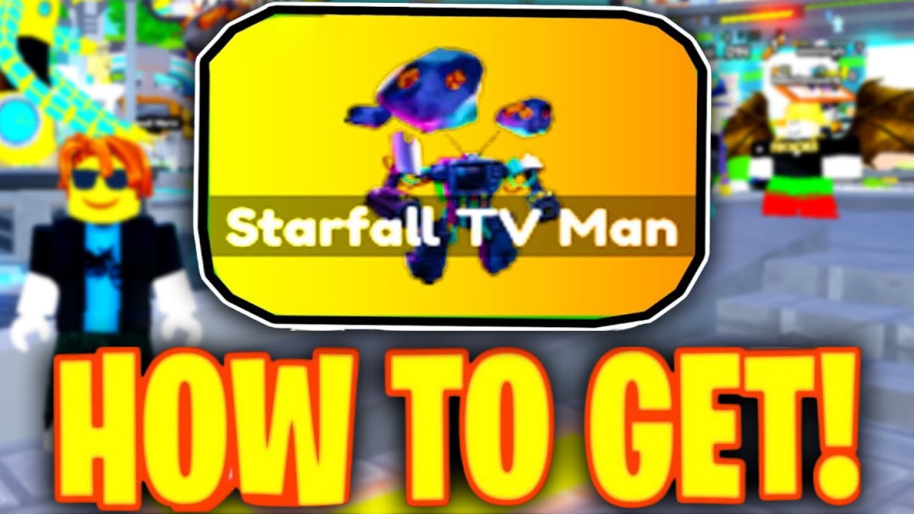 *NEW* HOW TO GET STARFALL TV MAN! & SHOWCASE! IN TOILET TOWER DEFENSE ...
