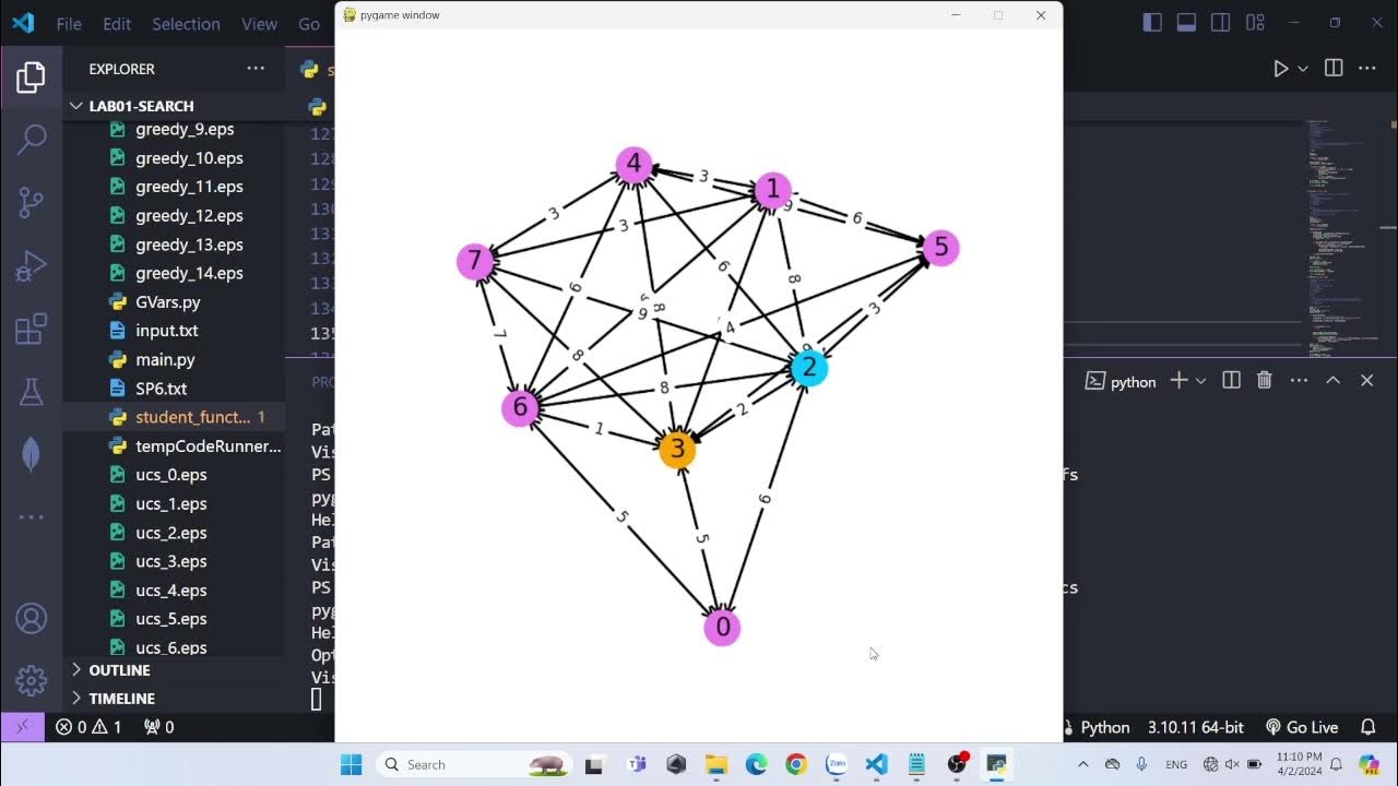 Bài Lab 01: Search - Cơ sở trí tuệ nhân tạo - HCMUS - YouTube