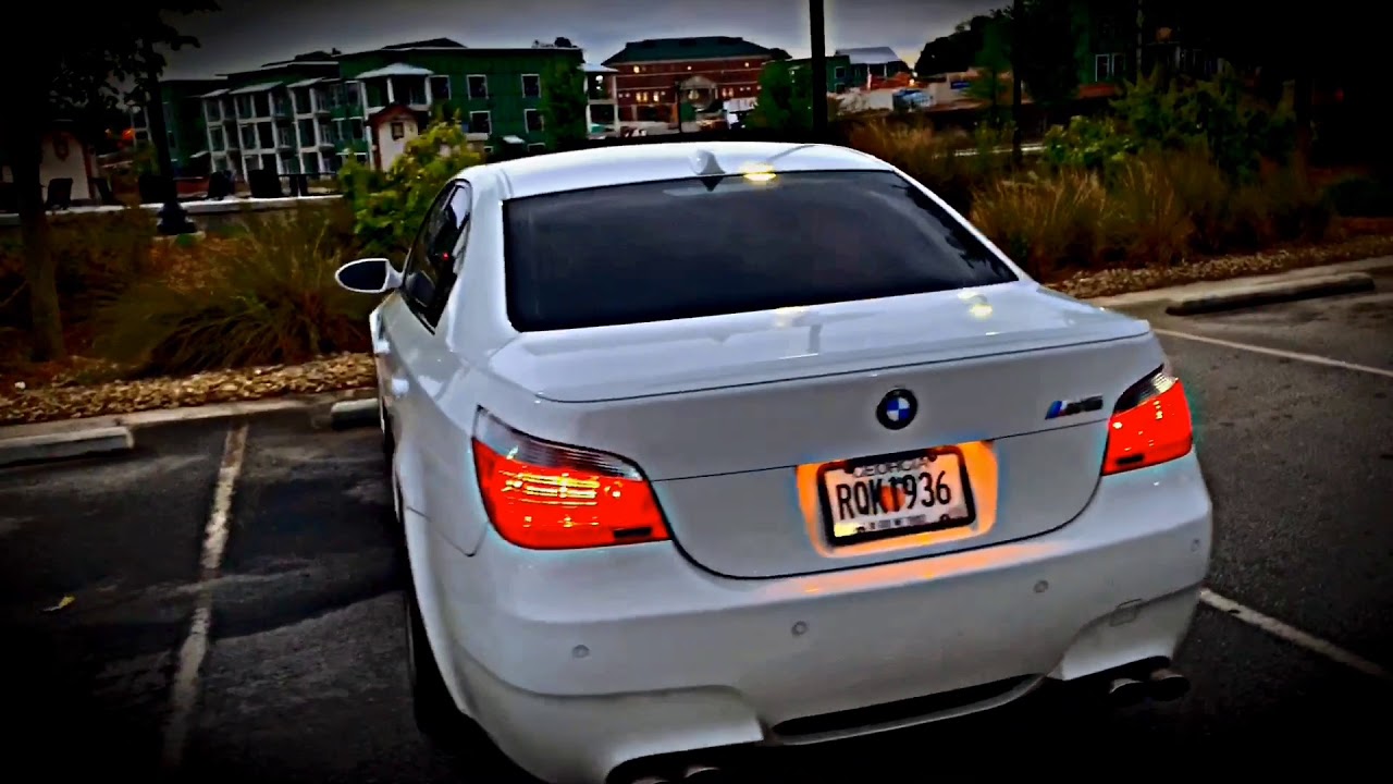 BMW M5 E60 WHITE !! - YouTube