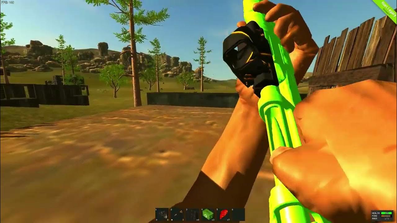 pvp en el server leak rust legacy 2023 - YouTube