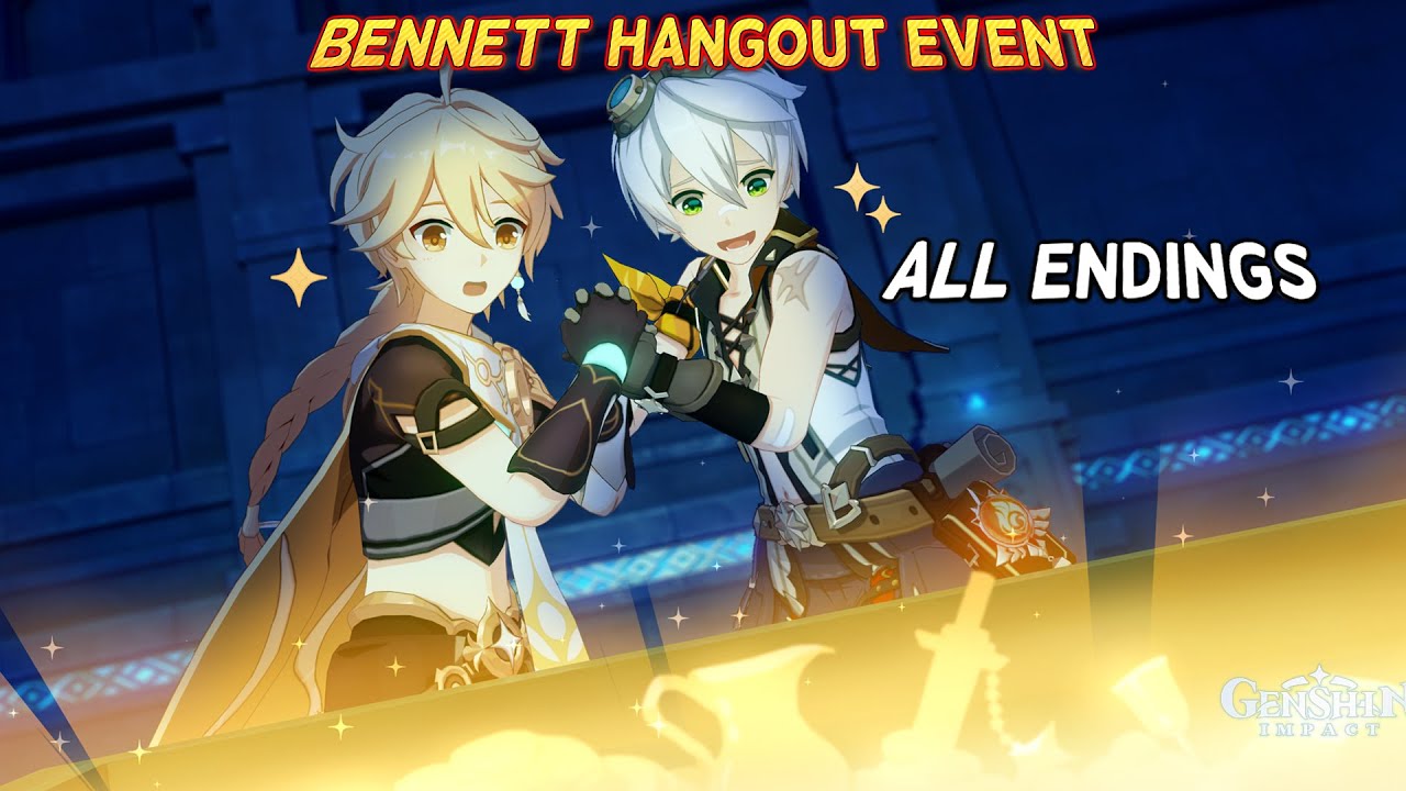 Bennett Hangout ALL Endings With Dialogue Genshin Impact - YouTube