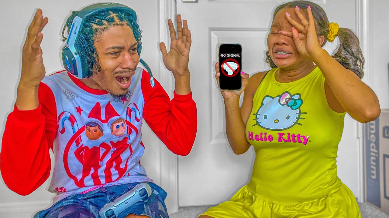 2 KIDS HOME ALONE "No Internet" S2Ep.1| Tink & Jimmie - YouTube