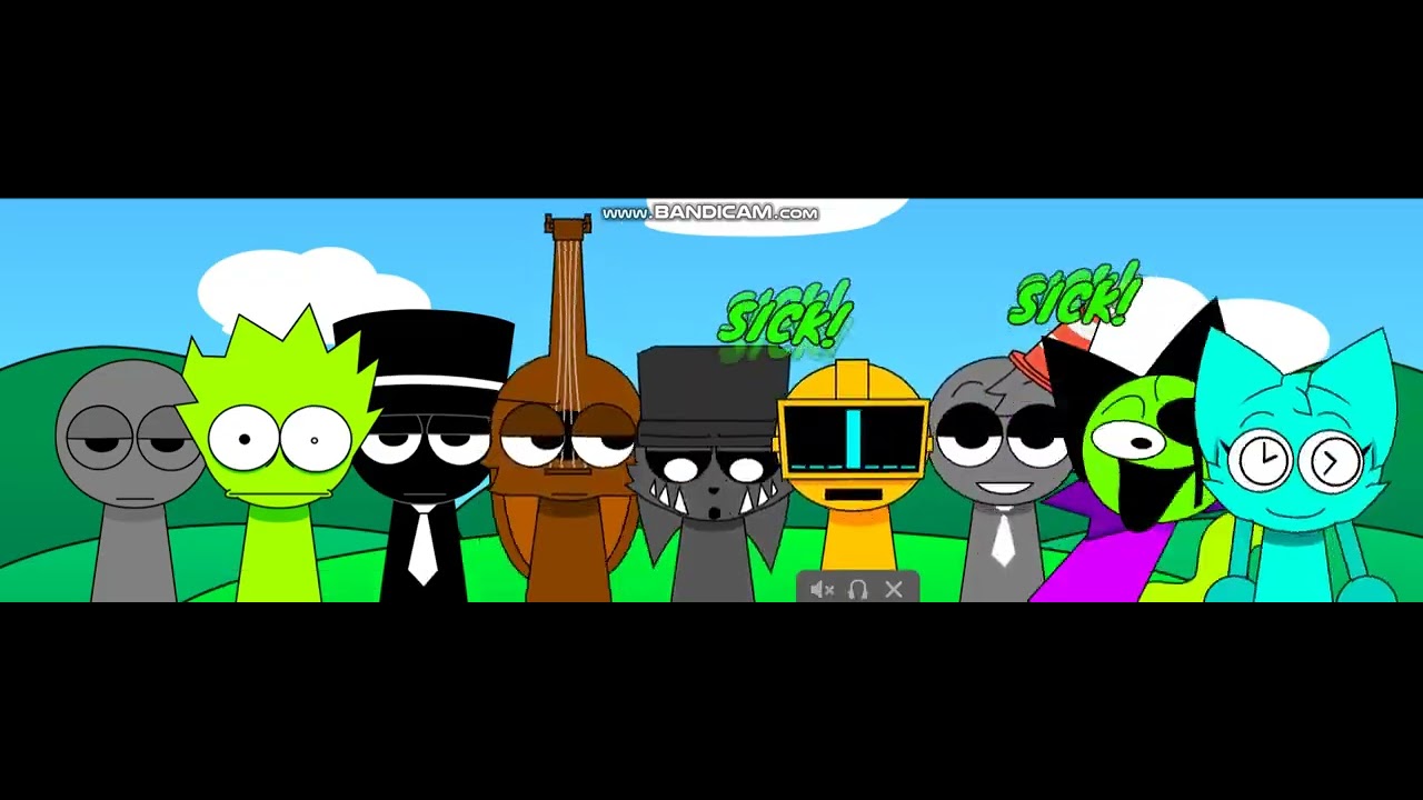 sprunki pyramix with oc's - YouTube
