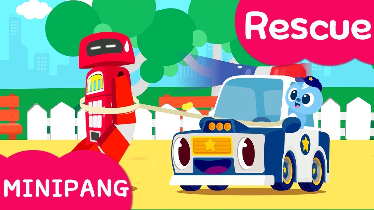 Learn colors with Miniforce | Minipang Rescue | Vending machine monster ...