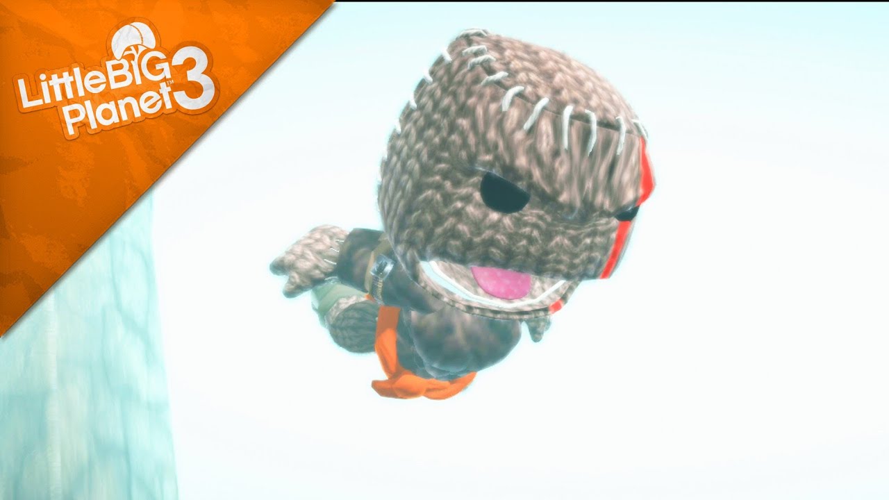 LittleBigPlanet 3 - Kratos falling meme - YouTube
