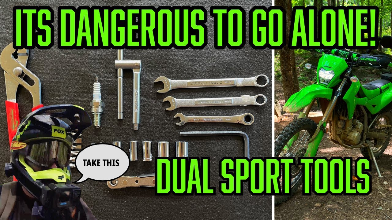 MUST HAVE TOOL KIT for Dual Sport Off Road Riding | Essential Tools for ...