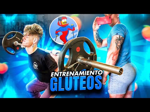 ENTRENANDO GLUTEOS CON @tomasmazza | VLOG