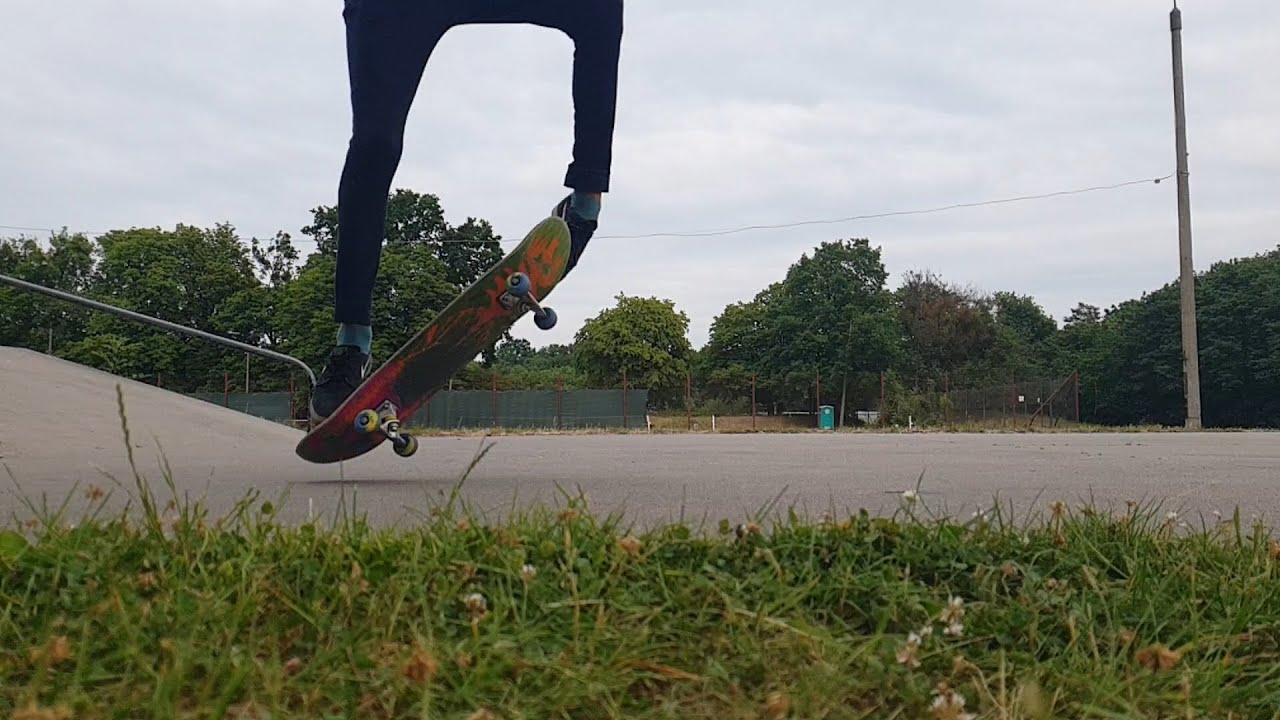kickflip slow motion - YouTube
