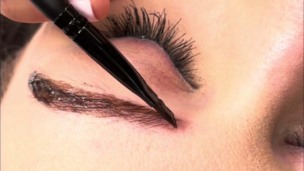 Hi Brow Stain Tutorial Video - Brow Tinting Professional Treatment ...