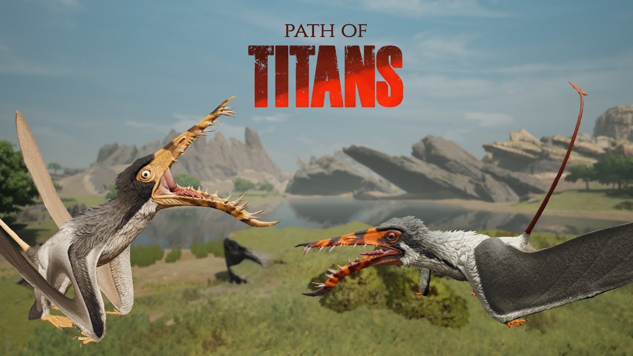 Our First Flyers! | Rhamphorhynchus Gameplay | Path Of Titans - YouTube