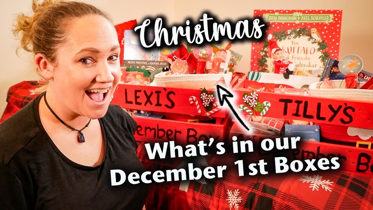 December 1st Box for 3 & 1 year olds 🎄 Calendars & Christmas Traditions ...