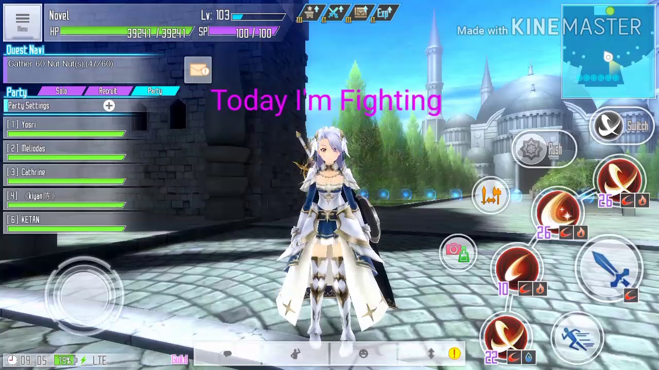 #sao#saoif#chaos. Fallen Elf Chaos 90 level With Guild member's - YouTube