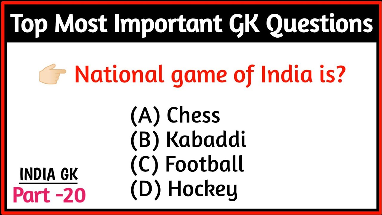 GK Questions & answers in English/GK/General Knowledge/MCQ GK/India GK ...