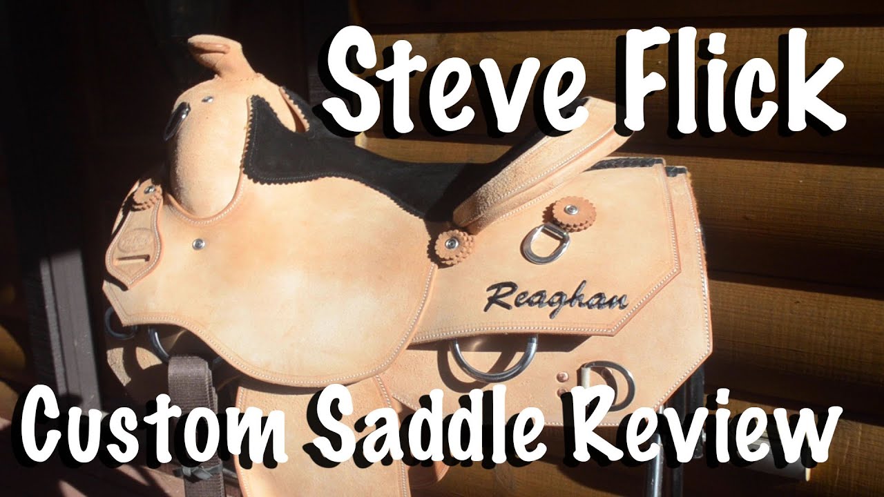 Steve Flick Custom Training Saddle REVIEW | EquestrianBliss - YouTube
