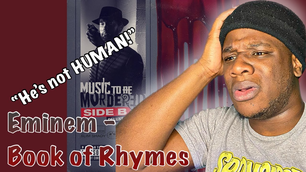 HE'S INSANE! | Eminem - Book of Rhymes (REACTION!!!) - YouTube